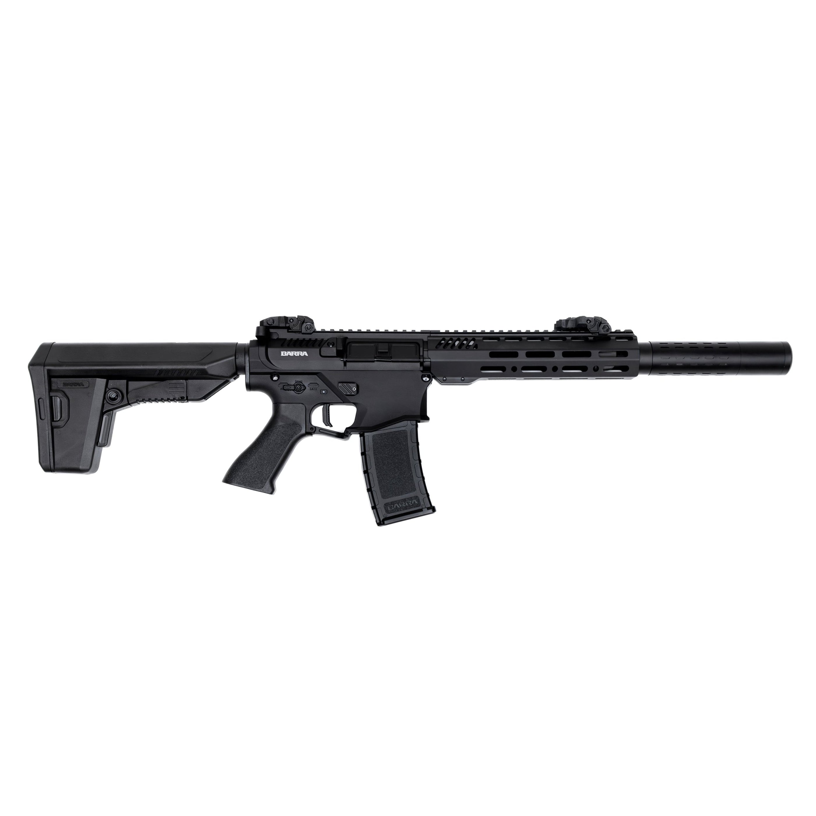 Barra Airguns | 400e Full Auto Gen 2 Metal Electric BB Rifle | Black