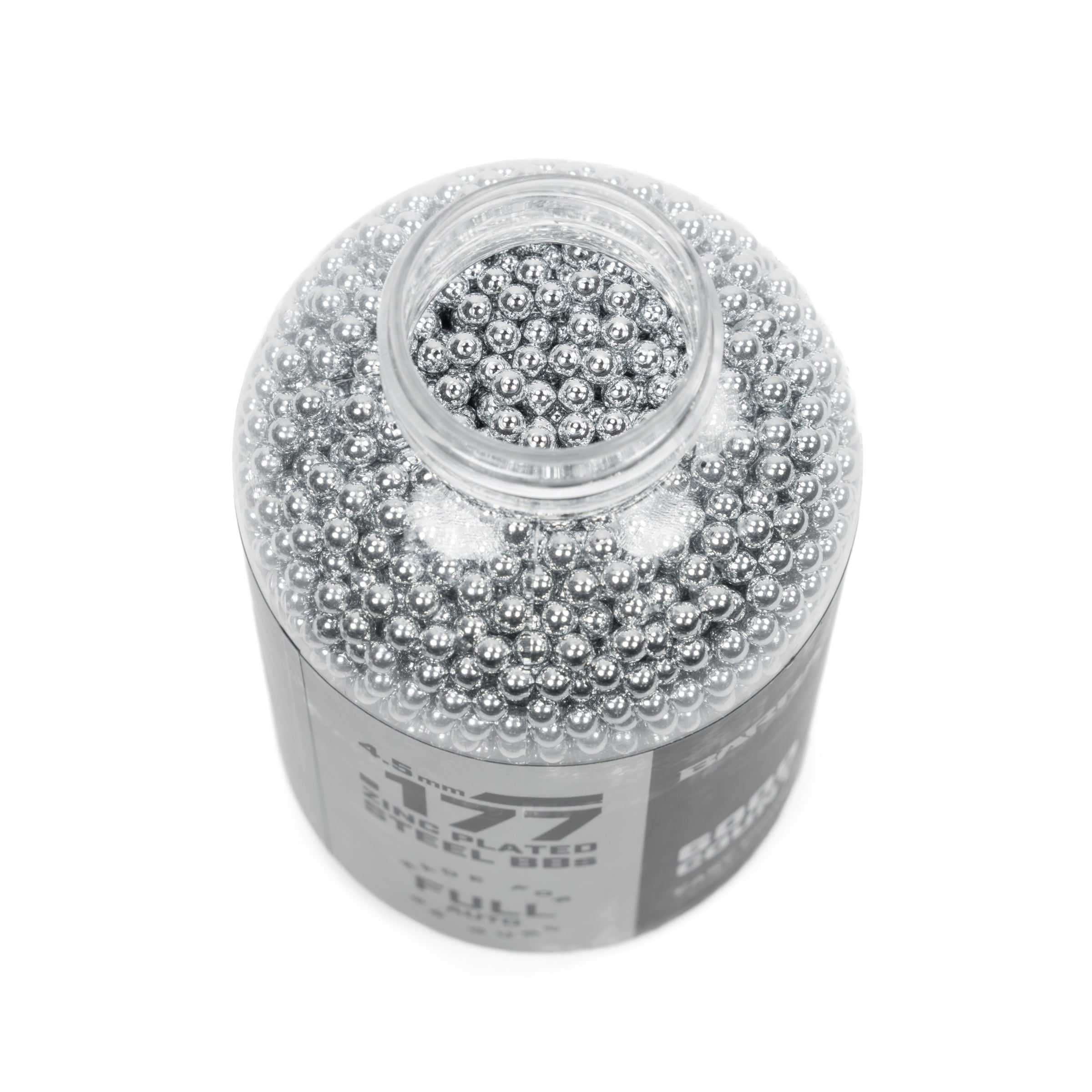 Barra Airguns | .177 cal/4.5mm Zinc Plated Steel BBs - 6,000 Count