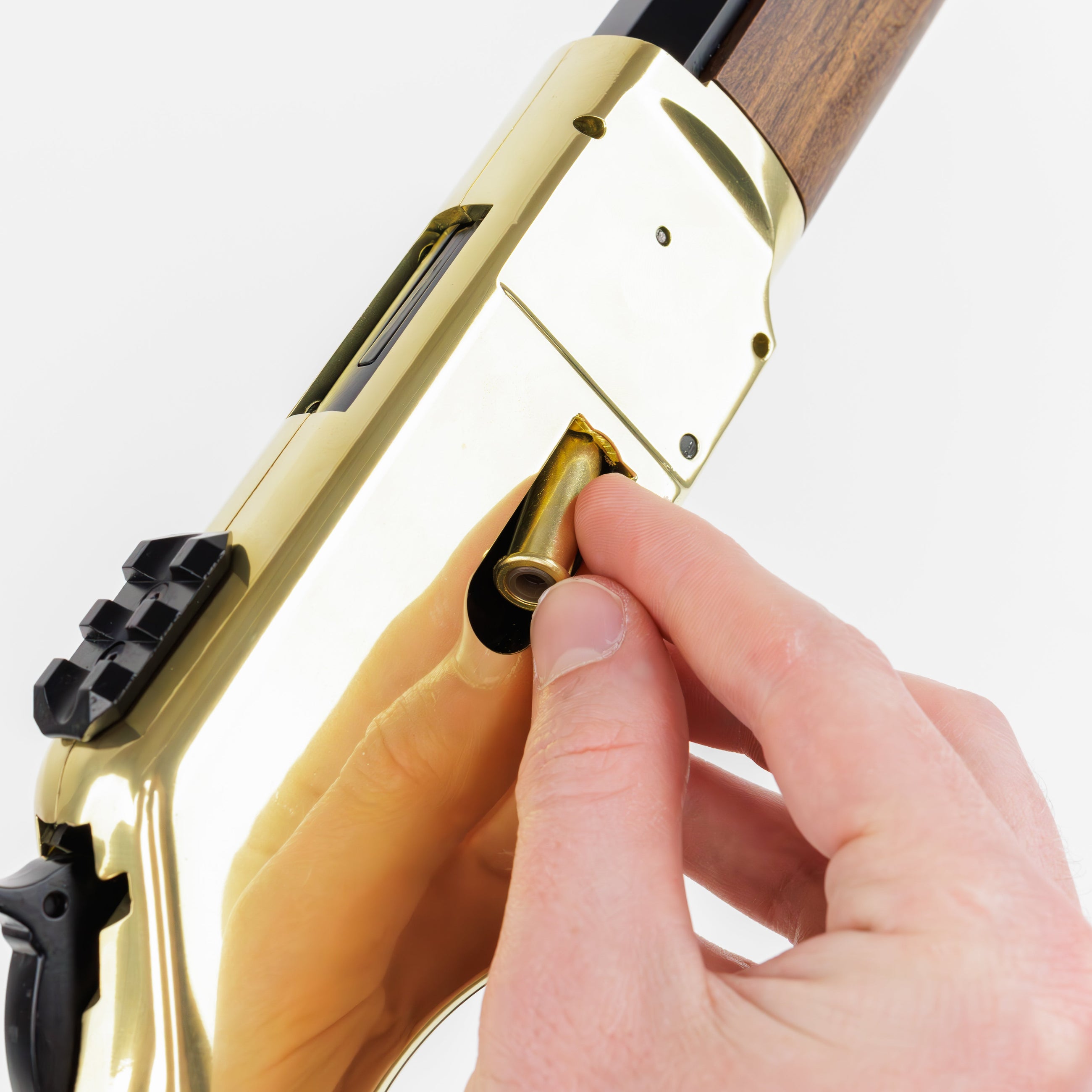 Barra Airguns | Gold CO2 1866 .177 Lever Air Rifle | Western Style