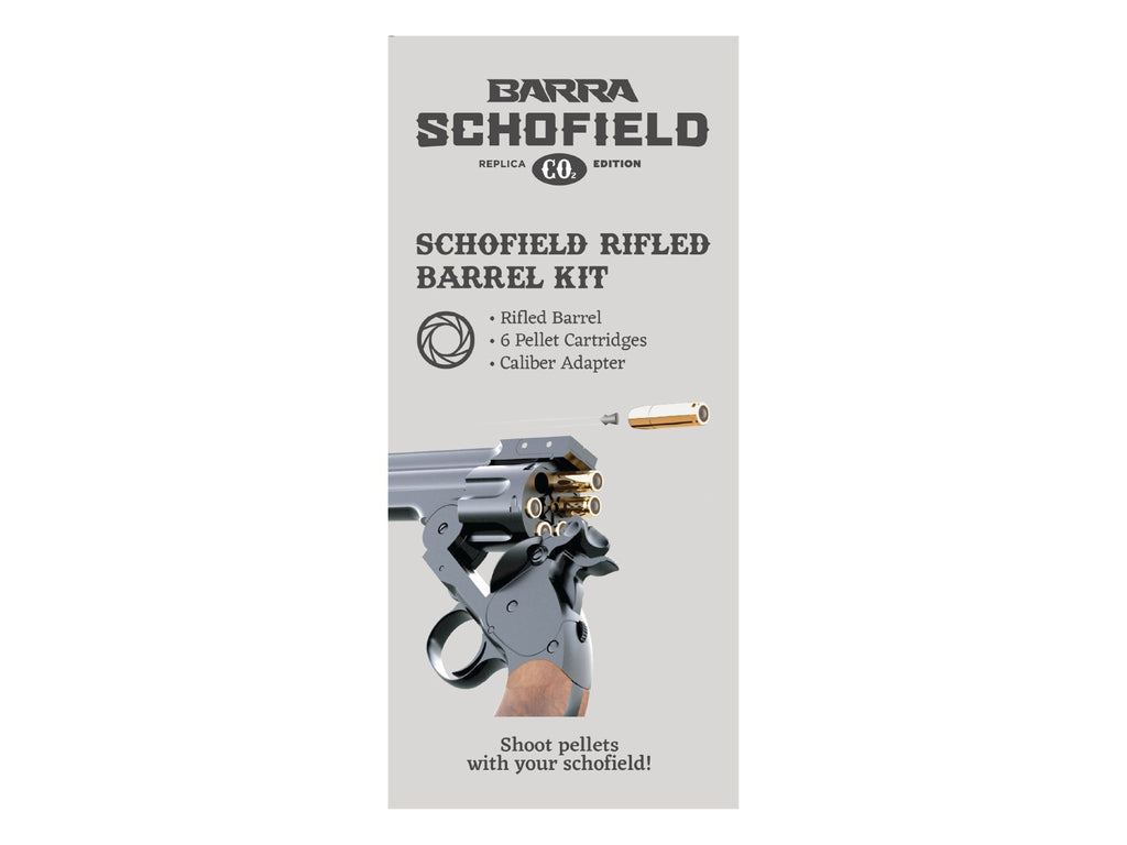 Schofield Rifled .177 Caliber Barrel Kit 7" – Barra Airguns