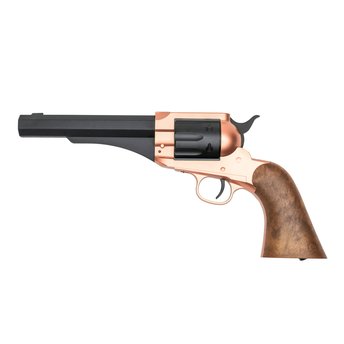 Barra Airguns | 1858 Western CO2 BB Pistol Kit - Black & Rose Gold