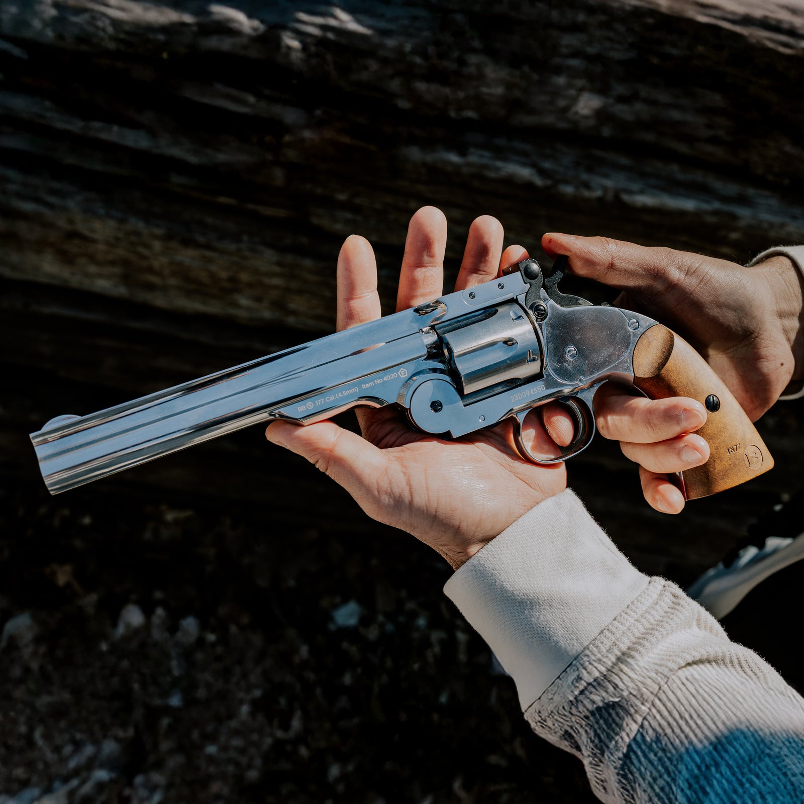 Barra Airguns | Schofield 7 Inch | Western CO2 .177 BB Revolver Pistol