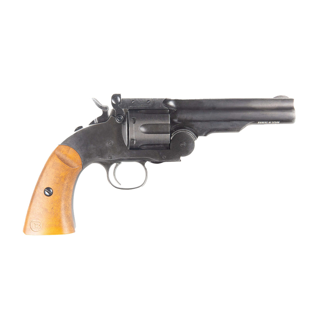 Barra Airguns | Schofield 5 Inch | Aged Western CO2 BB Revolver Pistol