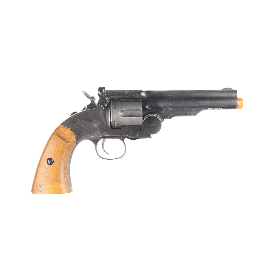 Barra Airguns | Schofield 5 Inch | Western CO2 Airsoft Revolver Pistol