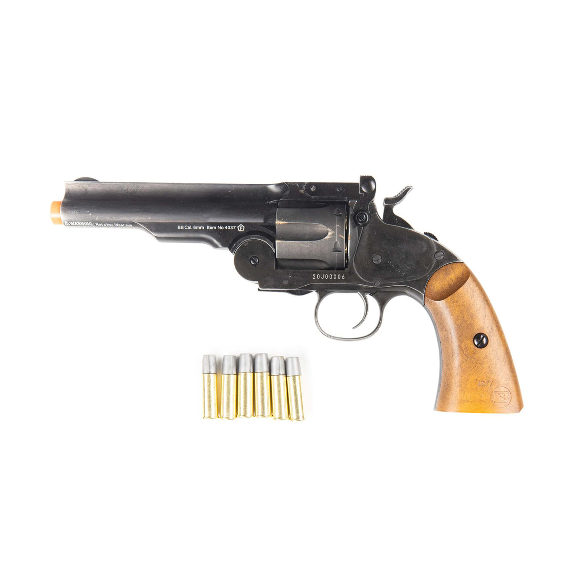 Barra Airguns | Schofield 5 Inch | Western CO2 Airsoft Revolver Pistol