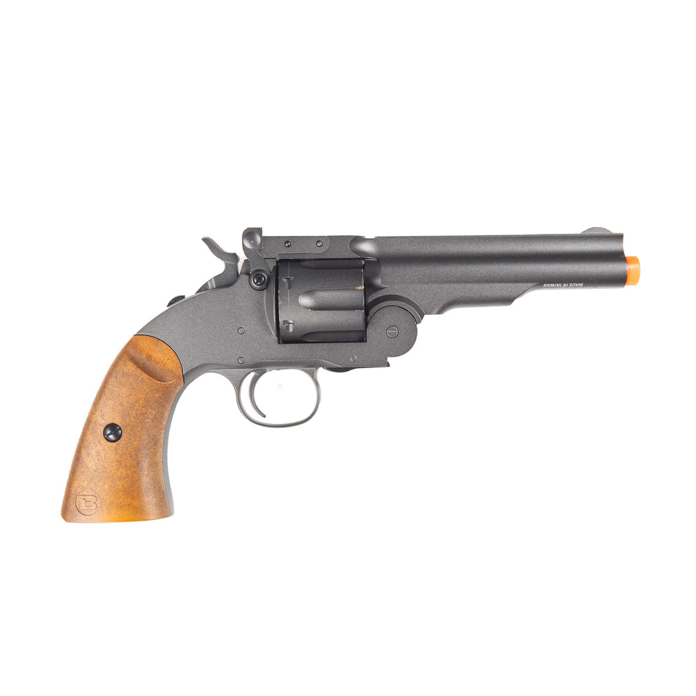 Barra Airguns | Schofield 5 Inch | Western CO2 Airsoft Revolver Pistol