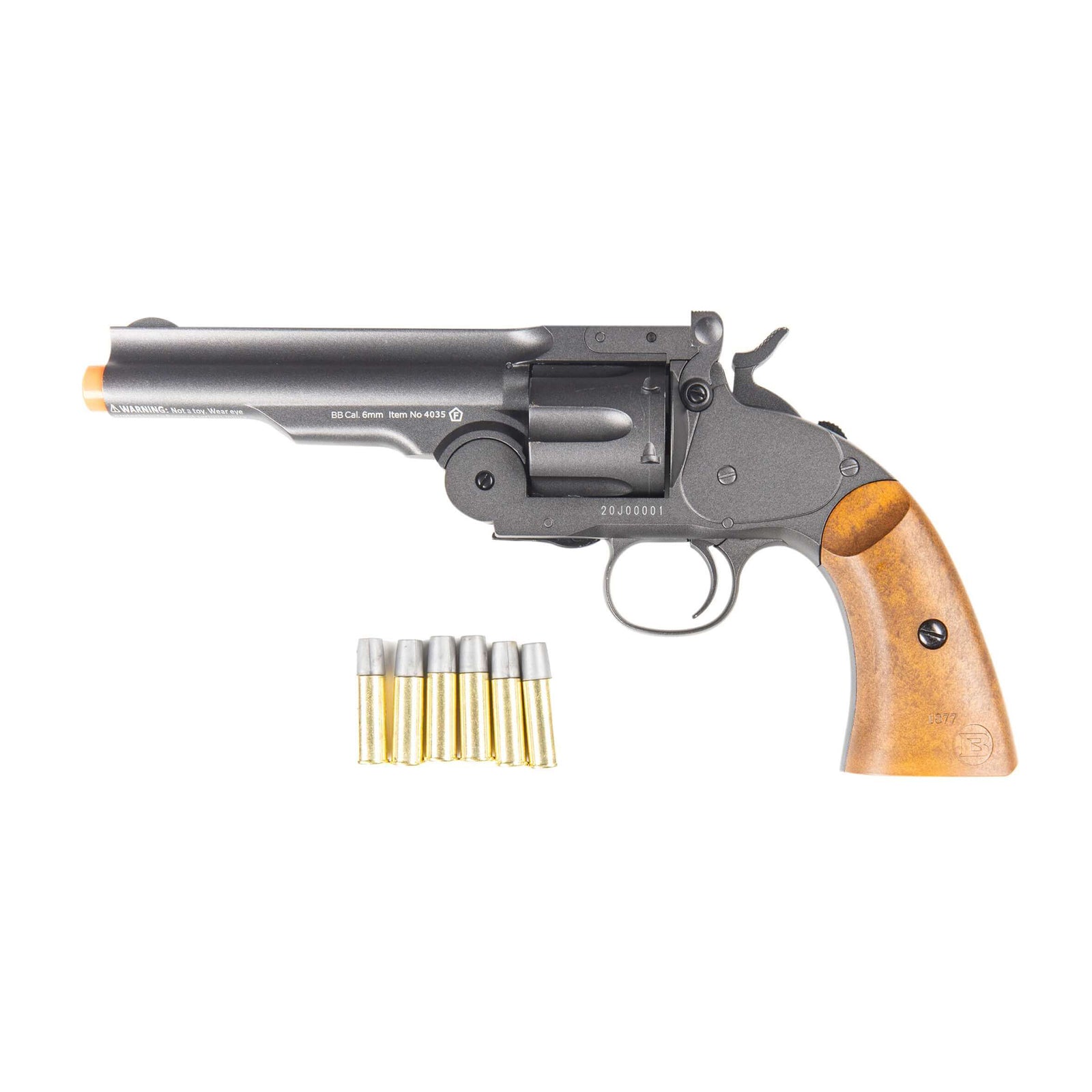 Barra Airguns | Schofield 5 Inch | Western CO2 Airsoft Revolver Pistol