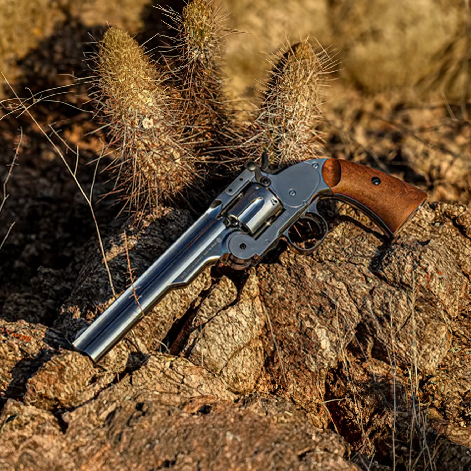 Barra Airguns | Schofield 7 Inch | Western CO2 .177 BB Revolver Pistol