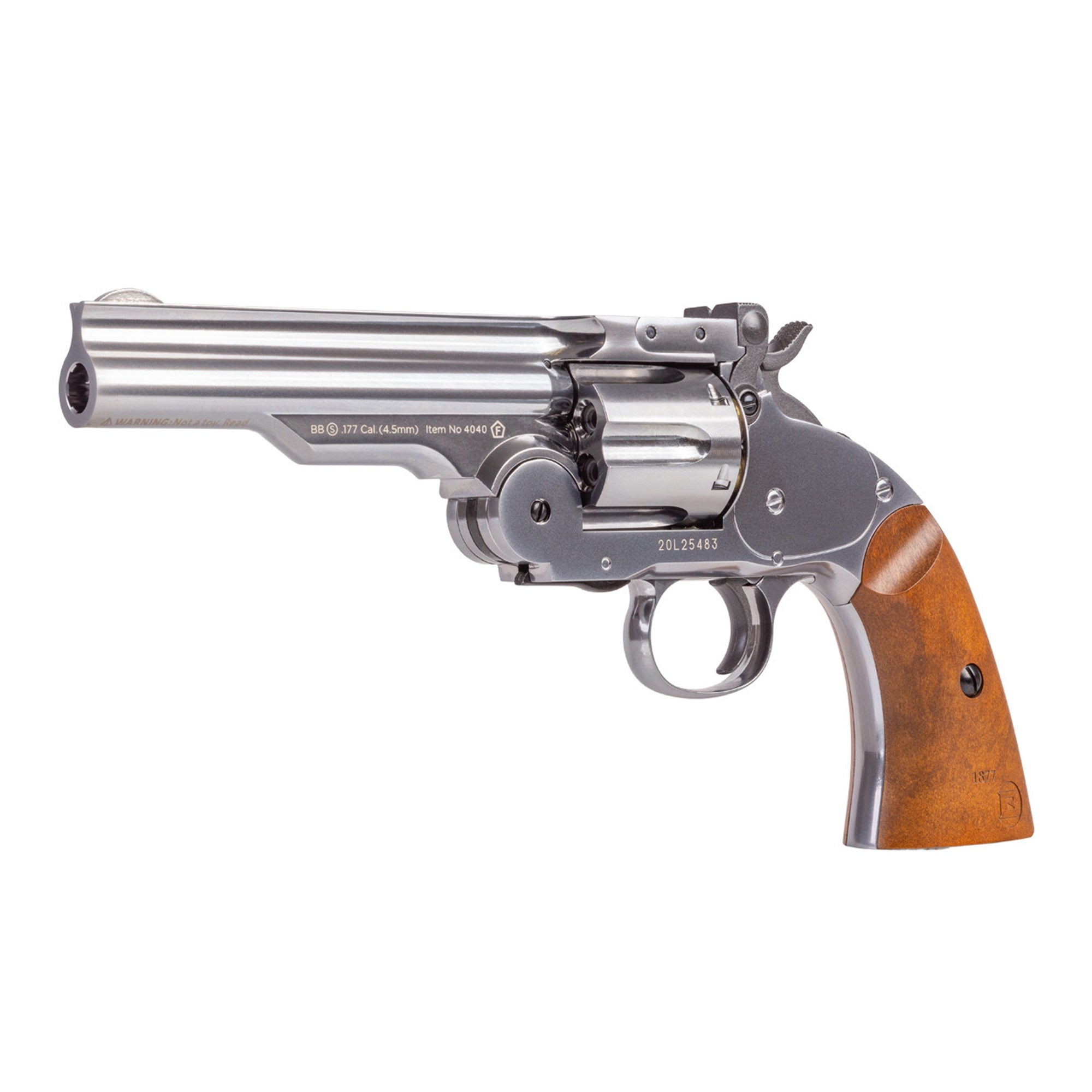 Barra Airguns | Schofield 5 Inch | Western CO2 BB Revolver Pistol