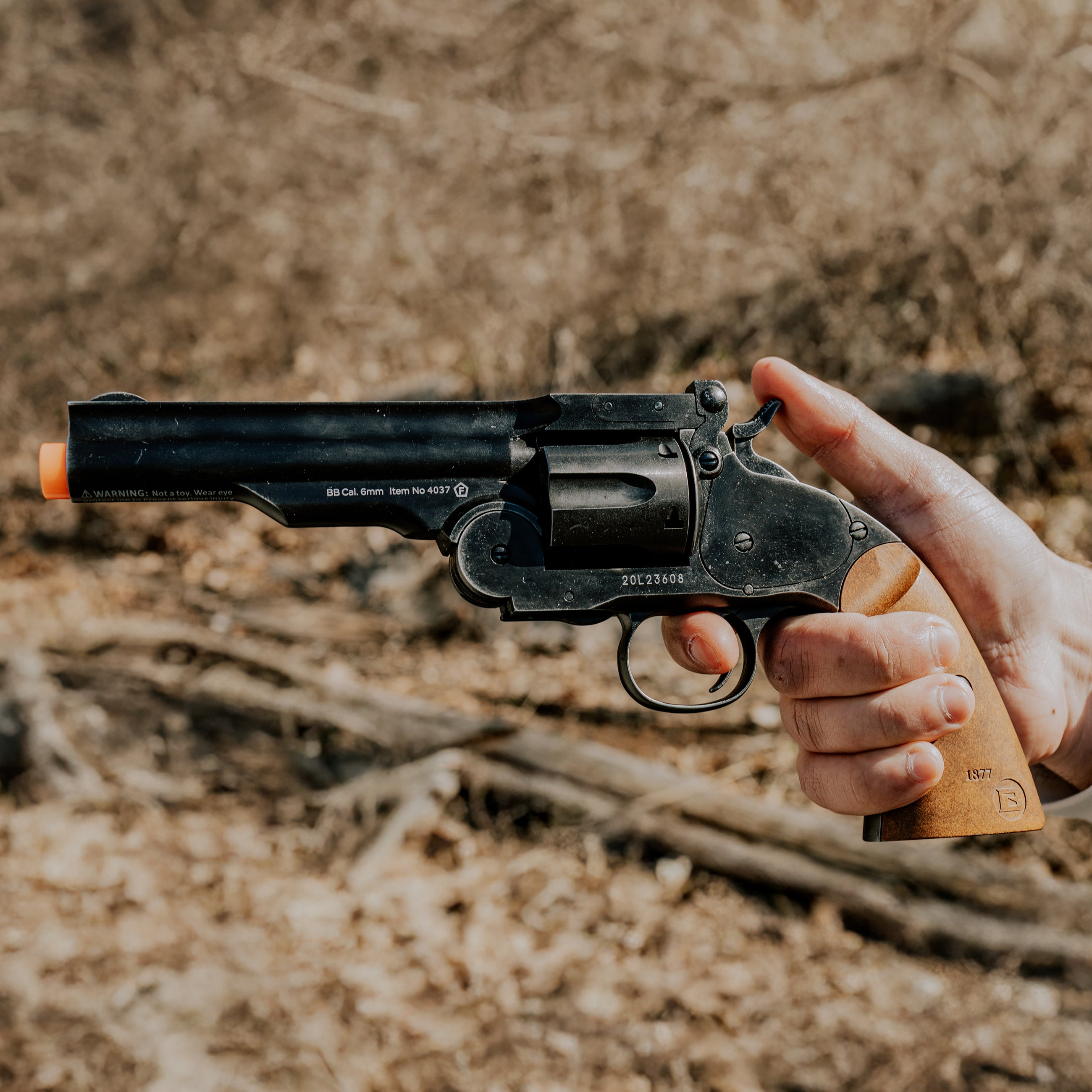 Barra Airguns | Schofield 5 Inch | Western CO2 Airsoft Revolver Pistol