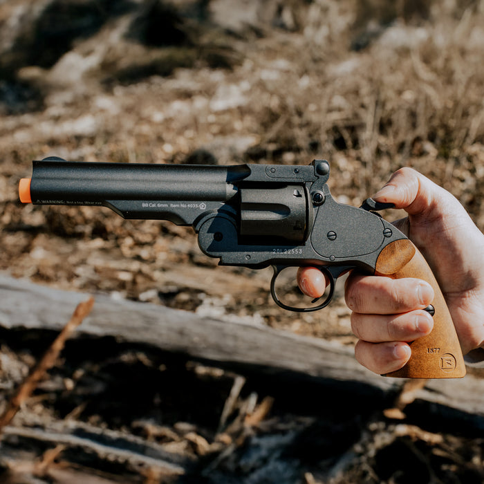 Barra Airguns | Schofield 5 Inch | Western CO2 Airsoft Revolver Pistol
