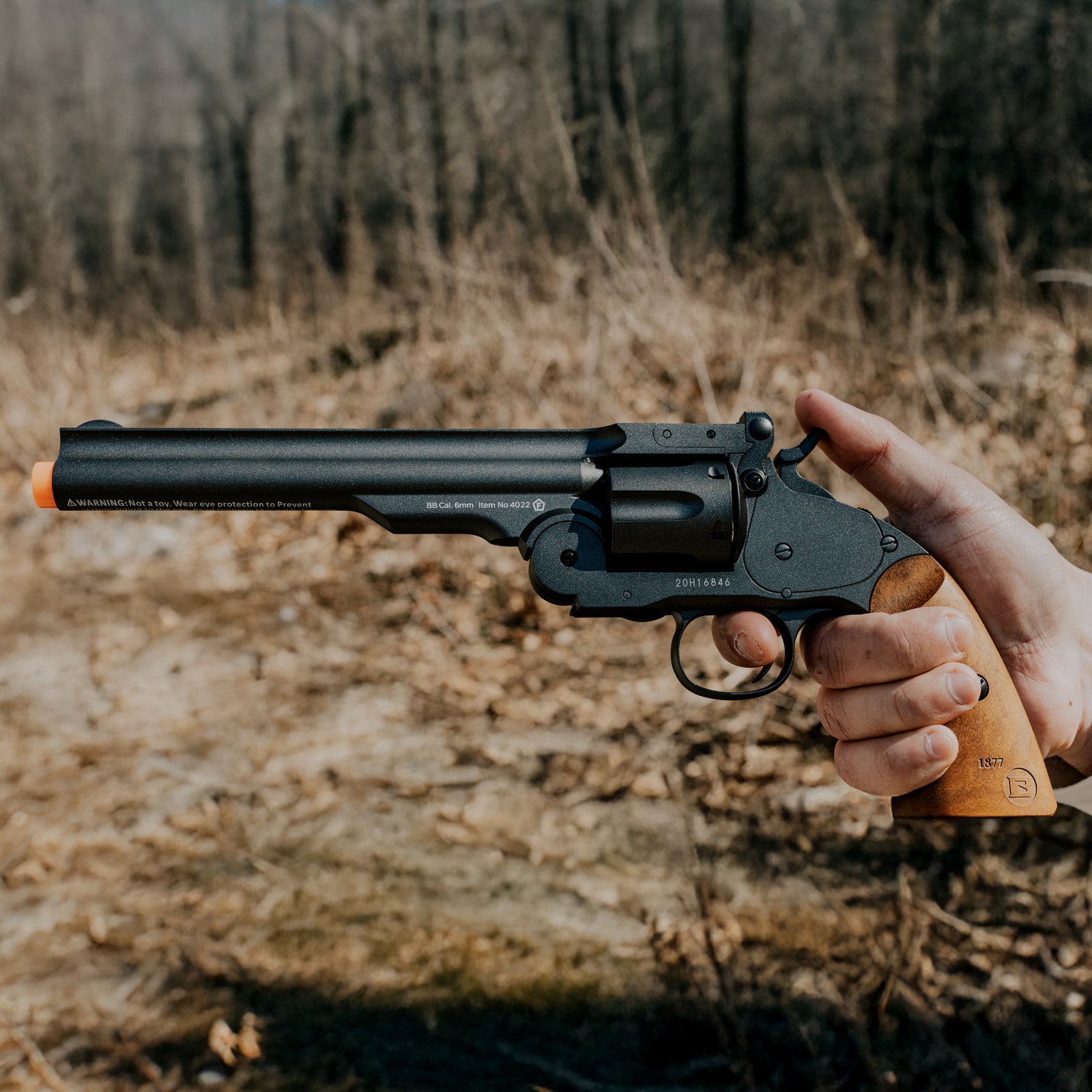 Barra Airguns | Schofield 7 Inch | Western CO2 Airsoft Revolver Pistol