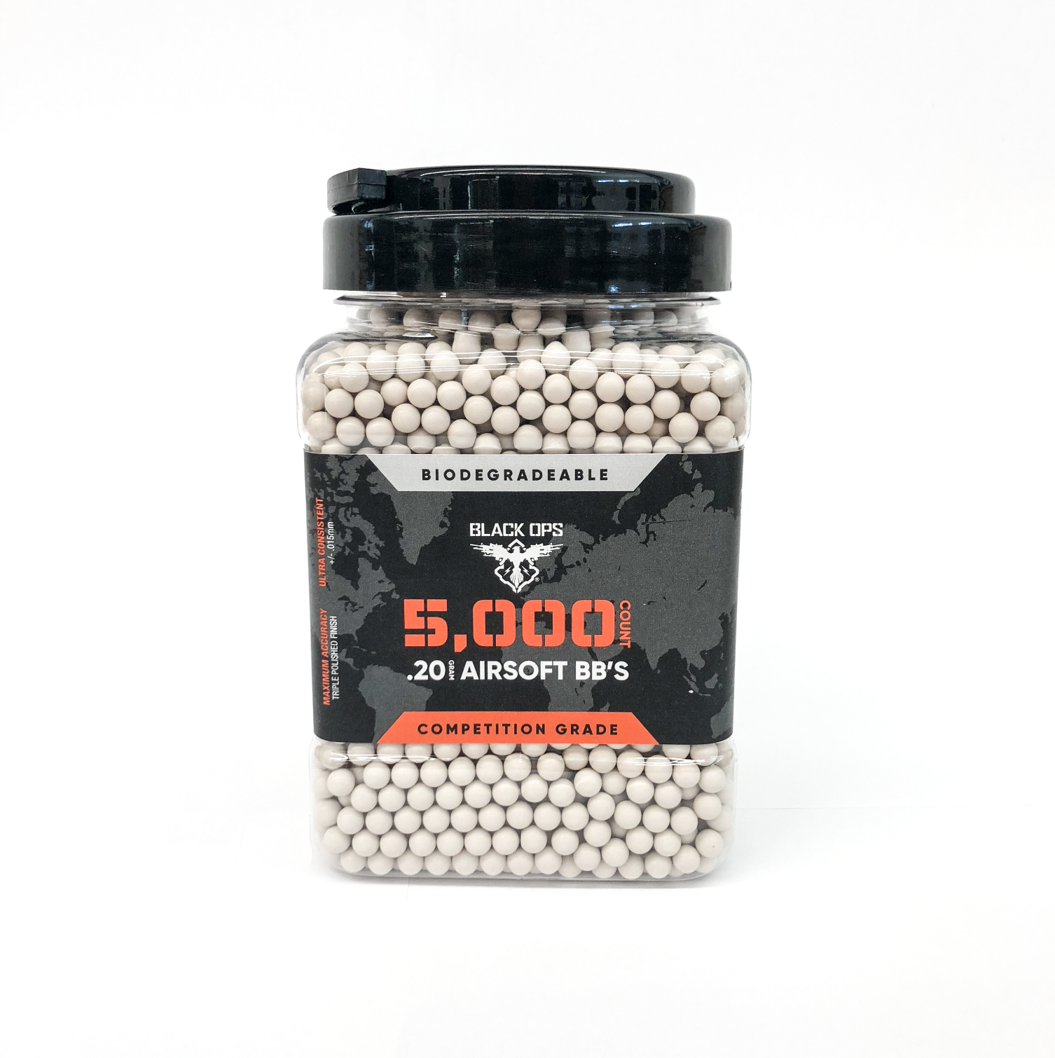 Barra Airguns | Black Ops Biodegradable Airsoft BB 5,000 Count Ammo