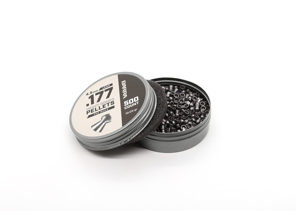The Mule Heavy Domed .177 Caliber Pellets - 500 Count – Barra Airguns